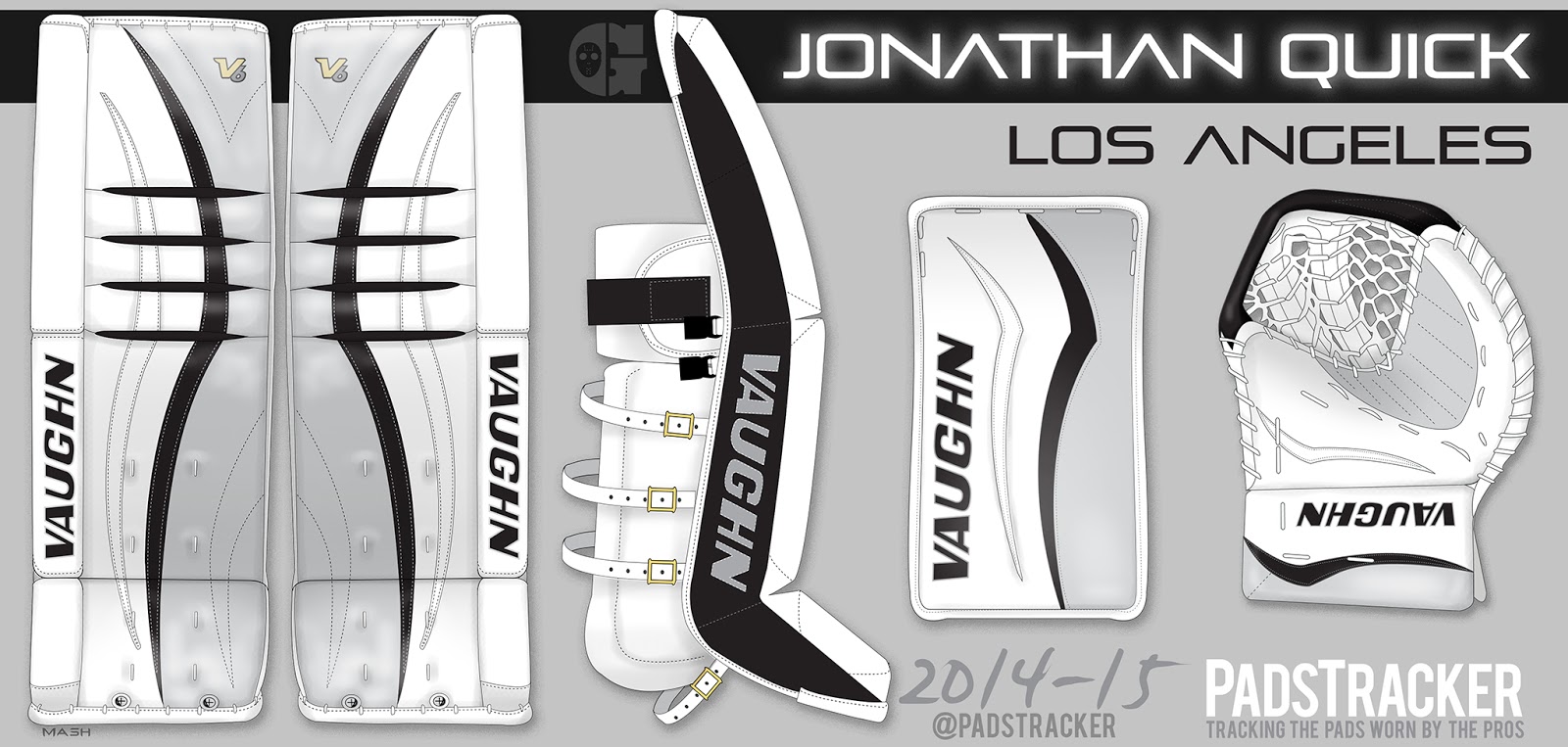 I Love Goalies!: Jonathan Quick 2014-15 Mask