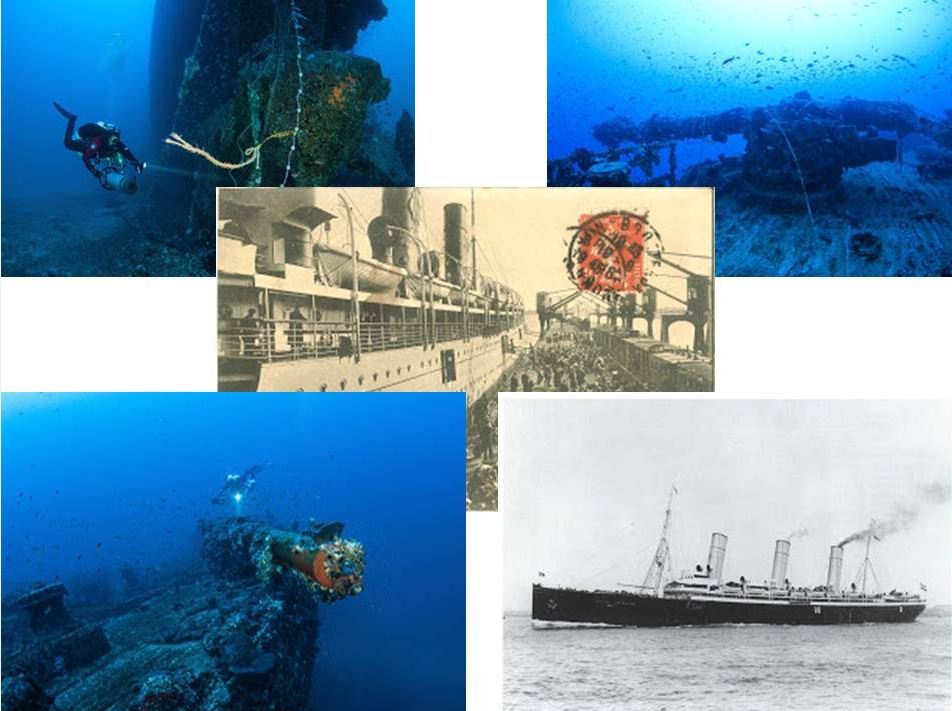 Burdigala: 100 years since the sinking of the second largest shipwreck ...