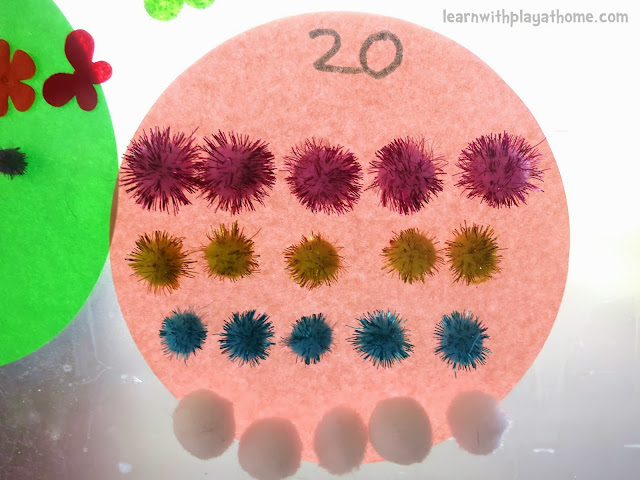 Learn with Play at Home: Counting and Number Recognition Sticky Wall ...