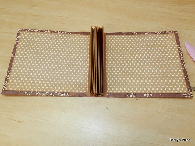 Beccy's Place: Mini Album - Creating the Cover