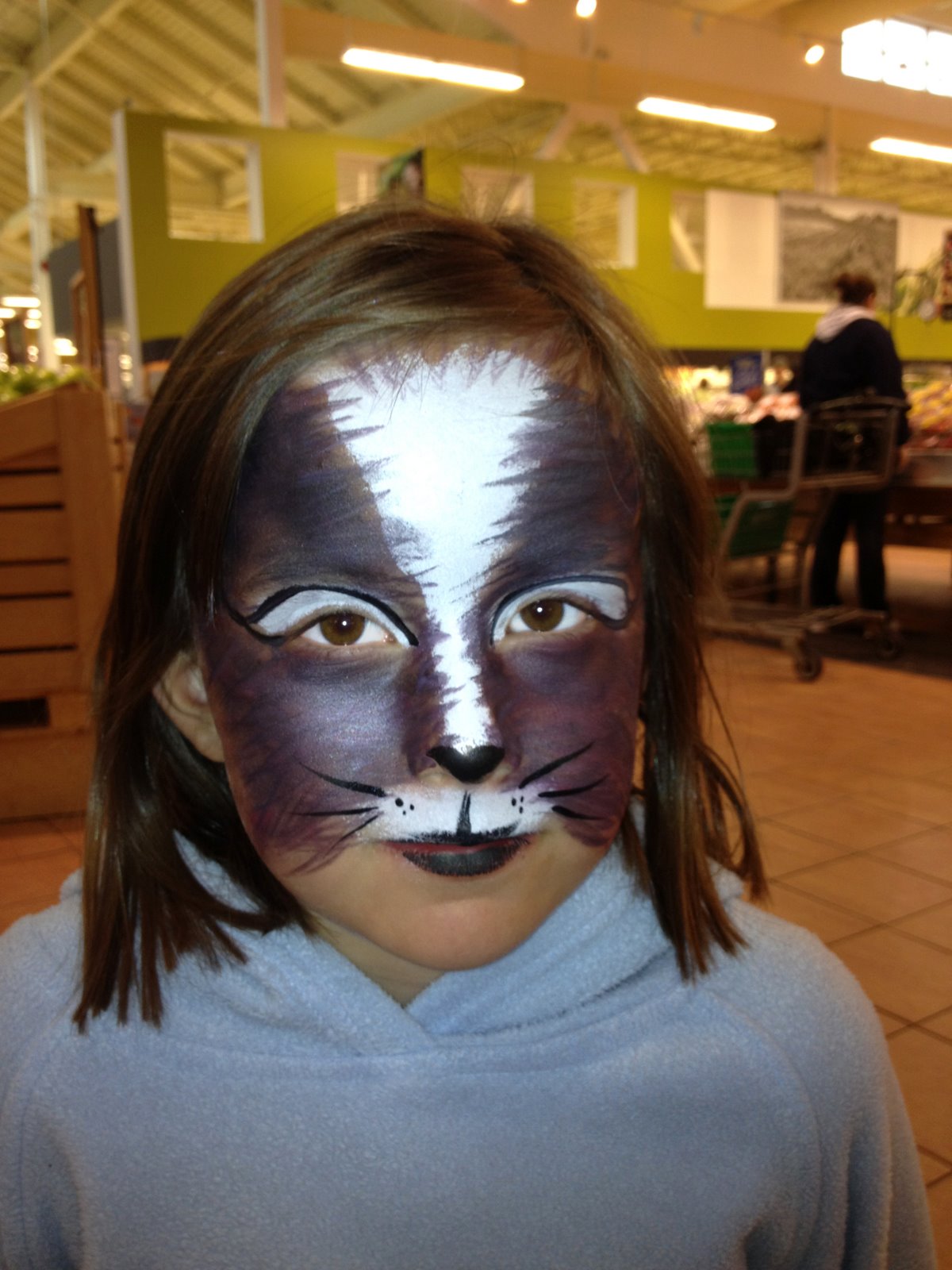 Face Paint: Skunk