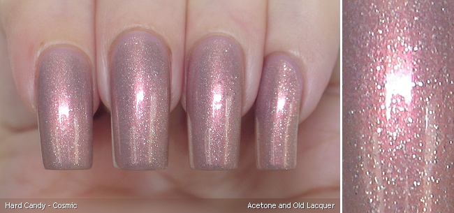 Acetone and Old Lacquer: Hard Candy Cosmic