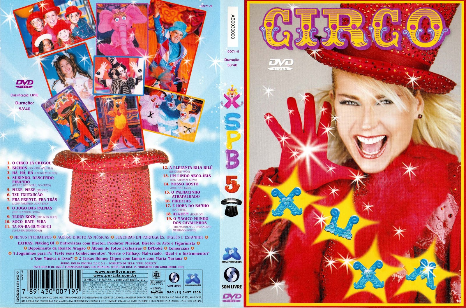 Capas Medina - Somente Capas de DVD: Xuxa - Só Para Baixinhos