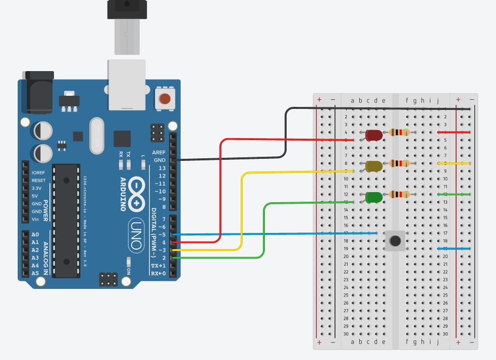 Arduino: 17. Semáforo (4)