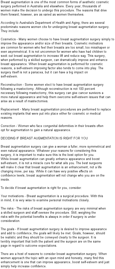 Breast Augmentation Methods: Before And After Photos Of Breast ...