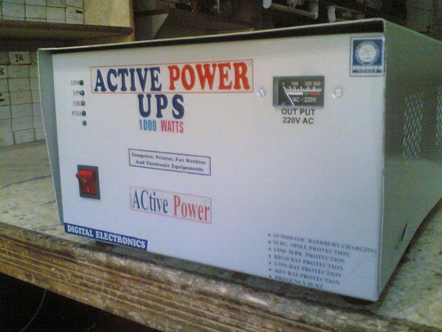 DIGITAL ELECTONICS ACTIVE POWER(series): ACTIVE POWER UPS (series)