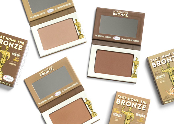 TheBalm Take Home The Bronze Anti-Orange Bronzers - CrystalCandy Makeup ...