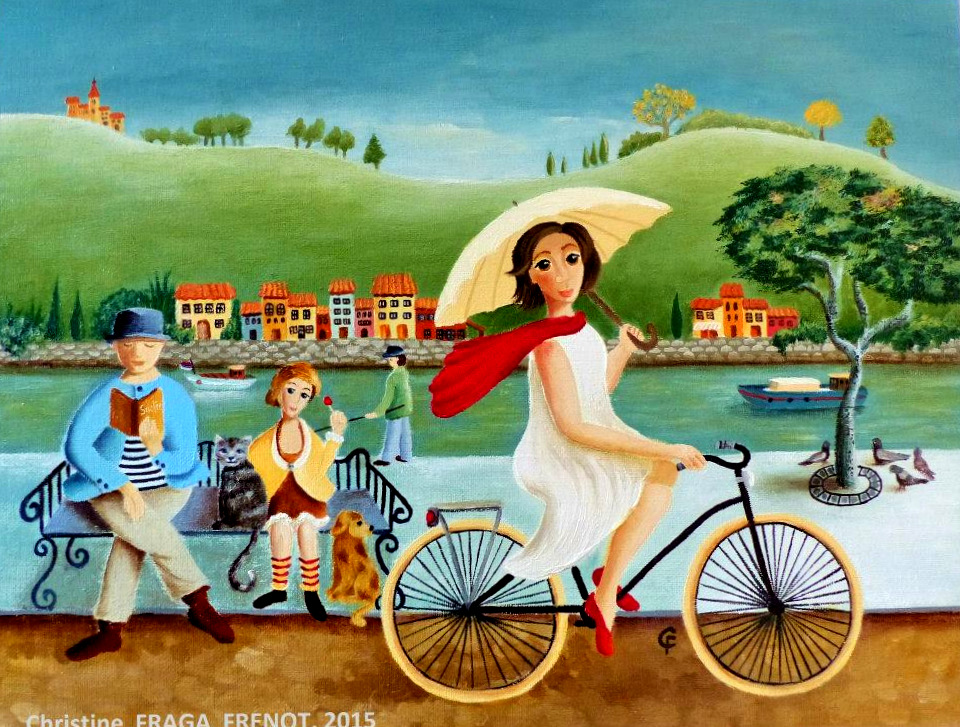 CRUCITA GUTIÉRREZ SEGOVIA: MIS AMIGOS PINTORES - CHIRSTINE FRAGA FRENOT