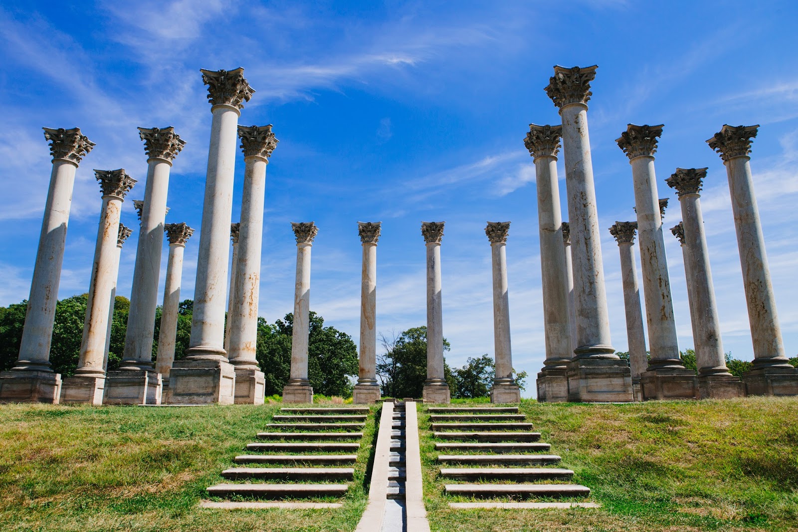 National Capitol Columns - The Bobbed Brunette