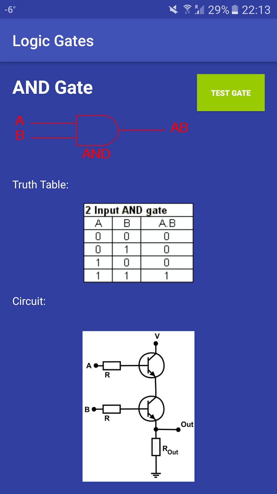 Logic Gates ~ Electronics & Programming projects