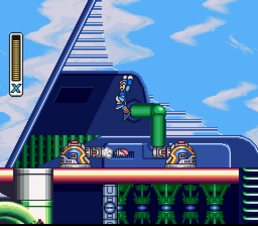 ROCKMAN X1 ENEMIES 26.死亡金槍與死亡金槍加農(Death Rogumer & Death Rogumer Cannon ...