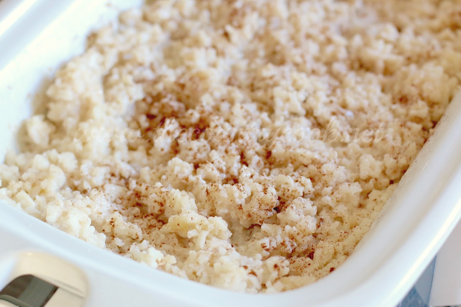 Crock Pot Rice Pudding - The Country Cook
