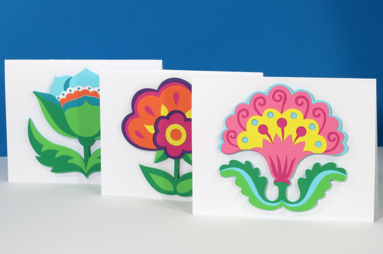The Paper Boutique: Flower Note Cards