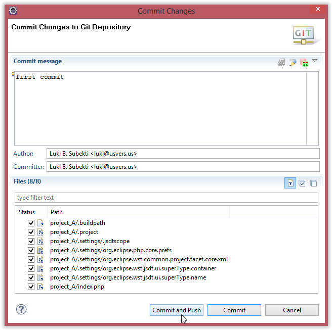 How To Use Git in Eclipse
