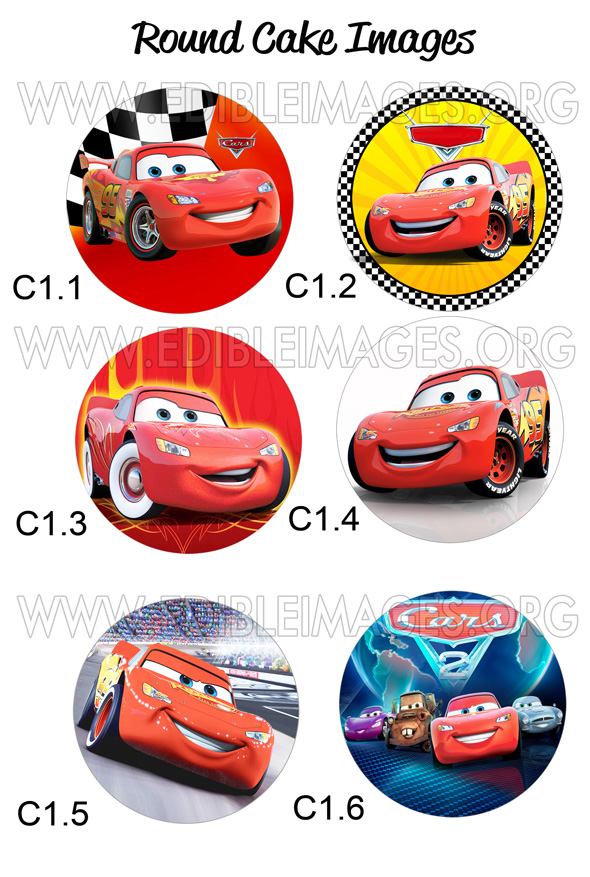 Edible Image Disney Cars - Aisha Puchong Jaya