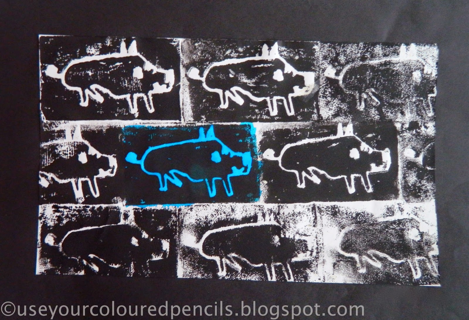 Use Your Coloured Pencils: Animal Pattern Prints