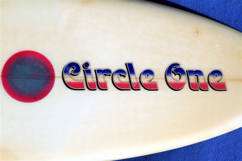 vintage surfboard collector UK: Circle Ones by Jeff Townsley