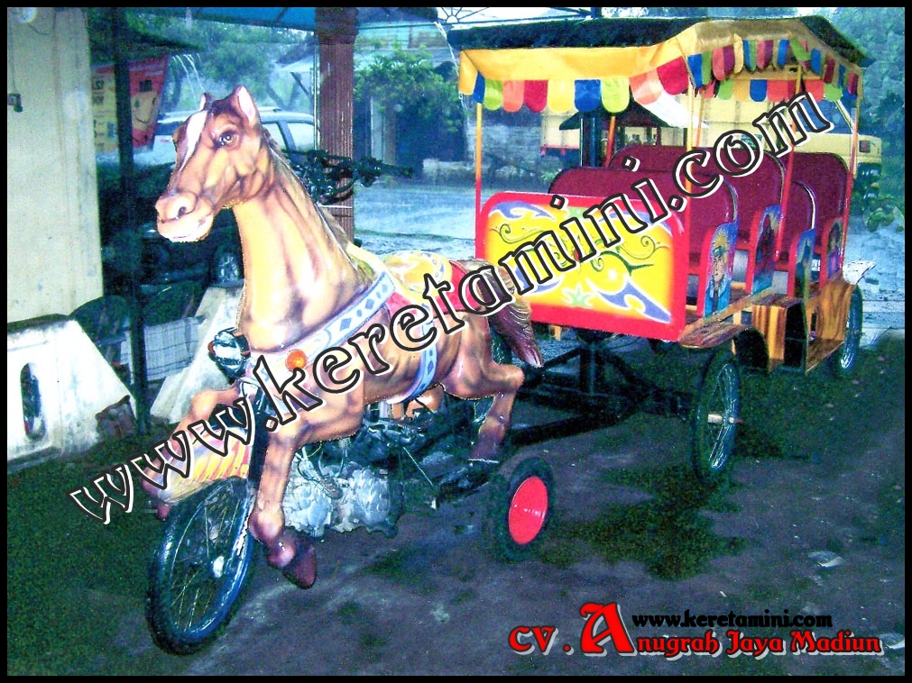 Kereta Mini Sepeda Motor Kuda Kencana - Pabrik Kereta Mini Jual Kereta ...