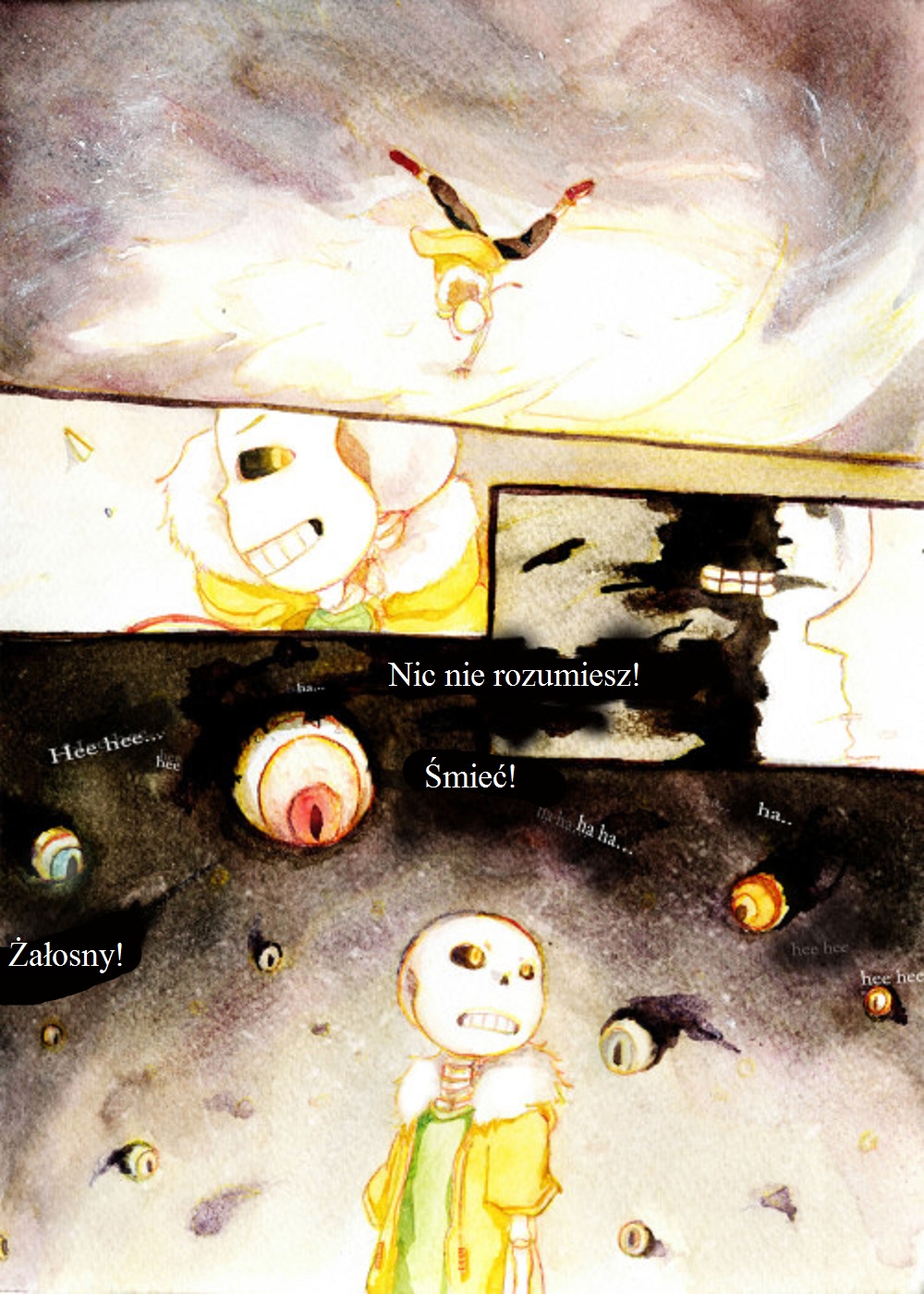 Undertale: Faith!Sans 2 [tłumaczenie PL] ~ Handlarz Iluzji