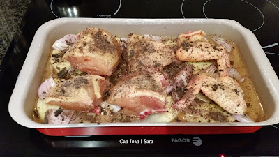 CAN JOAN I SARA: POLLO AL CHOCOLATE