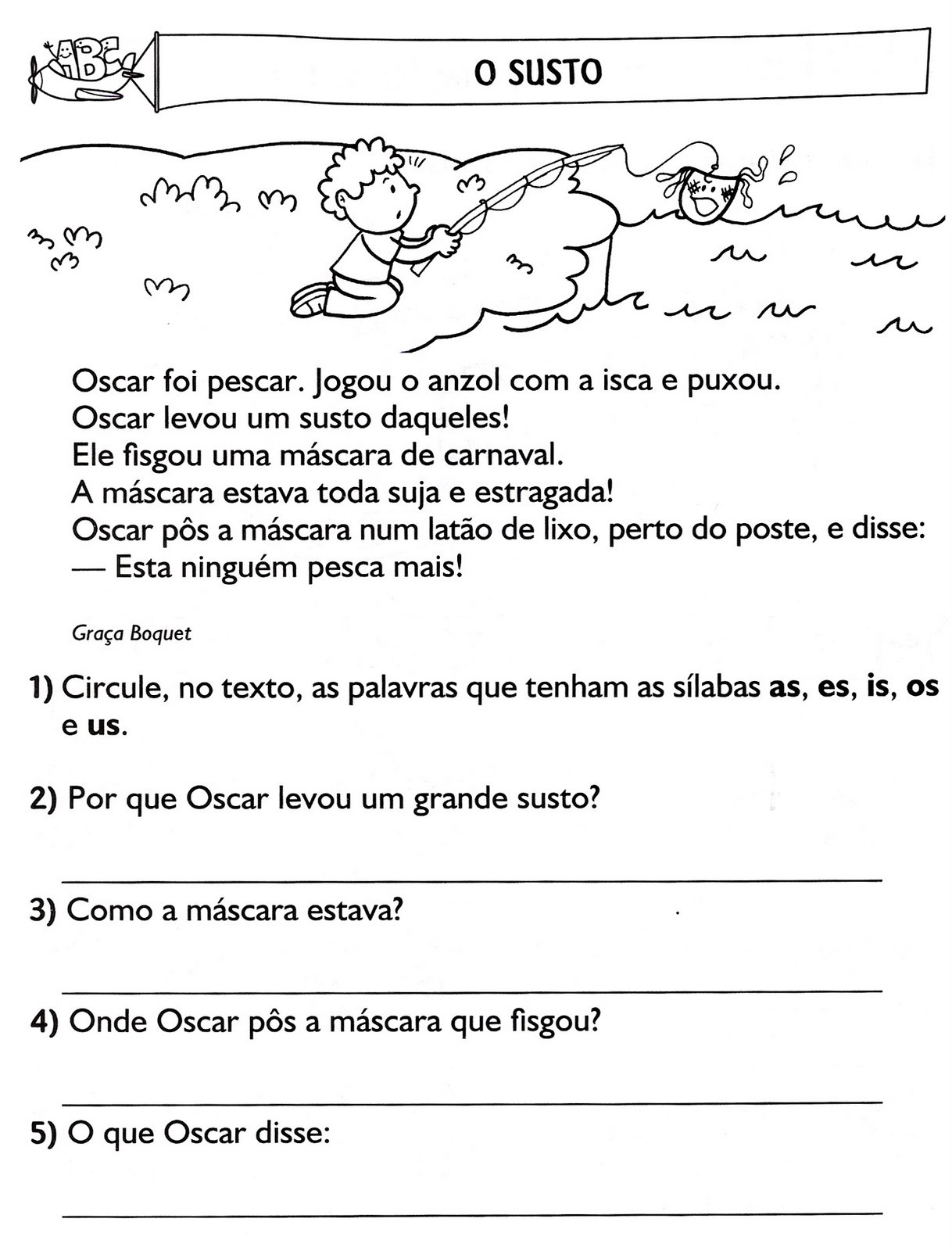 Educar X: Textos curtos para interpretação com gabarito