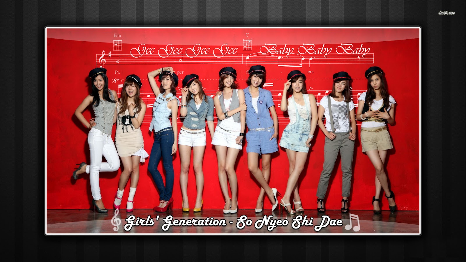 SNSD Girl Generation Gee Baby | Okay Wallpaper