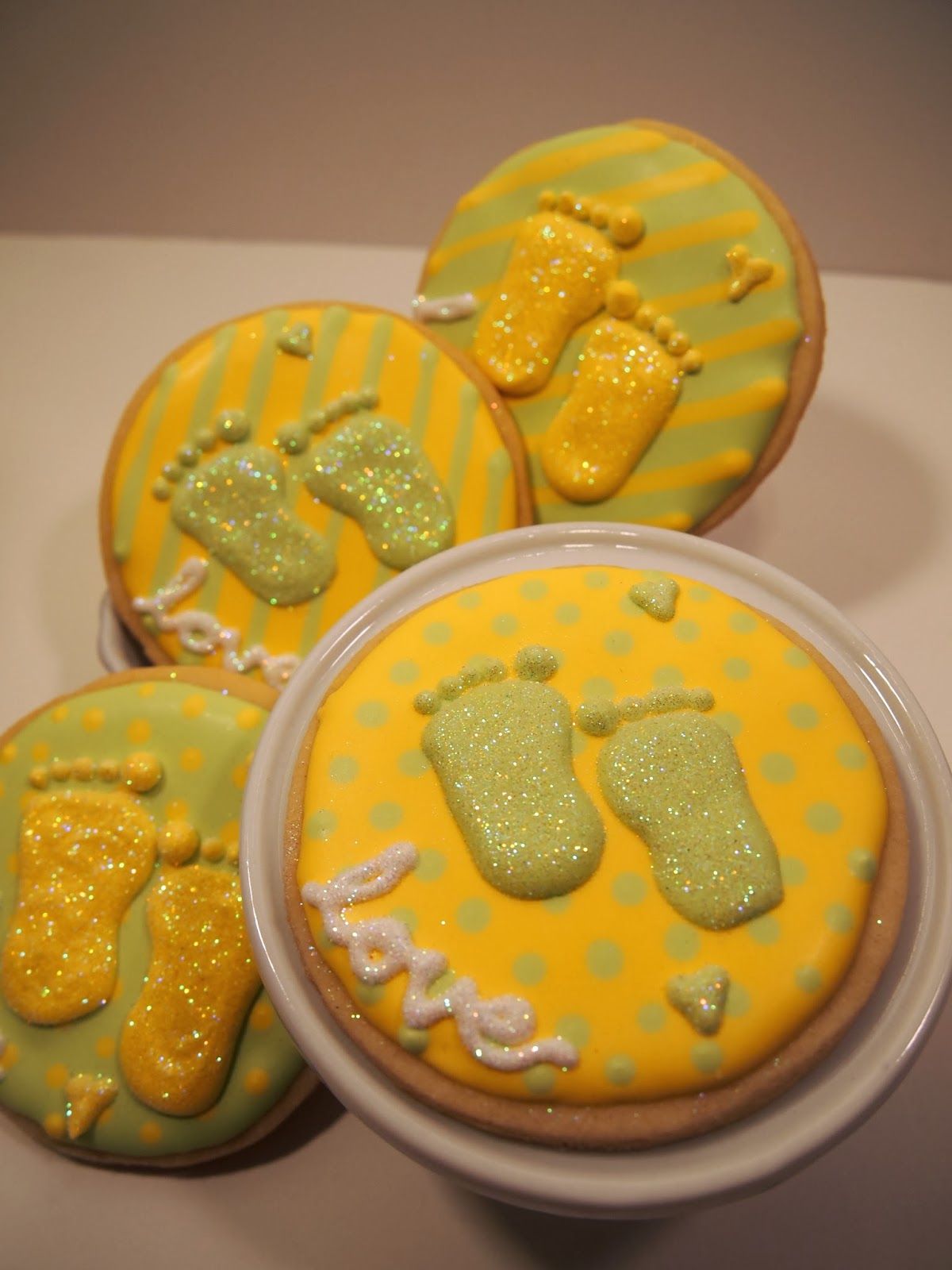 Something Sweet: Gender Neutral Baby Shower Cookies