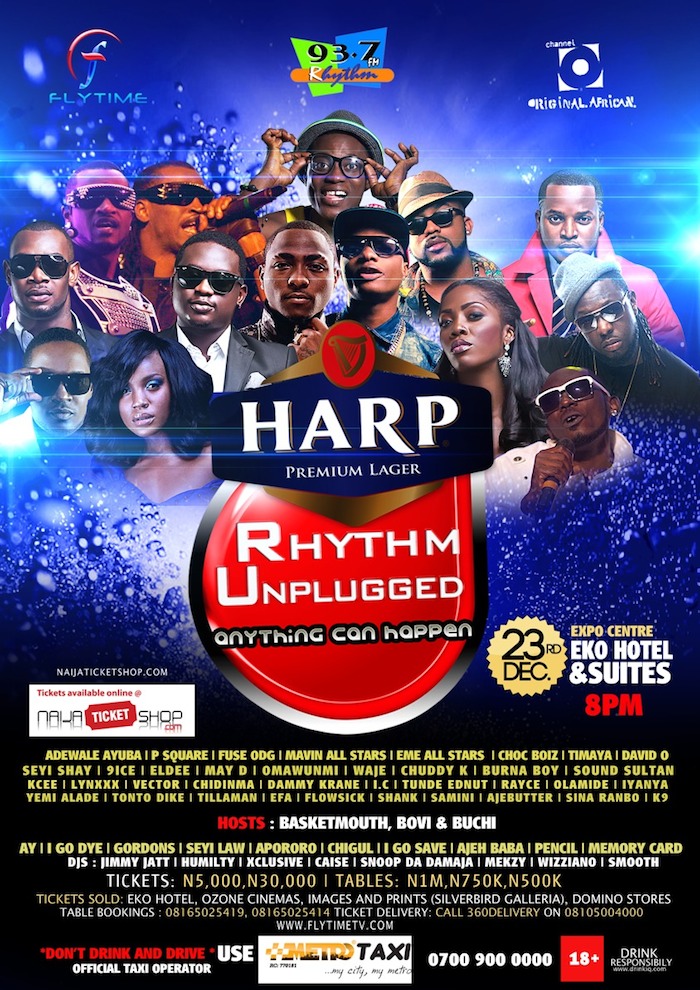 Winners of Rhythm Unplugged Tickets | Welcome to Linda Ikeji's Blog