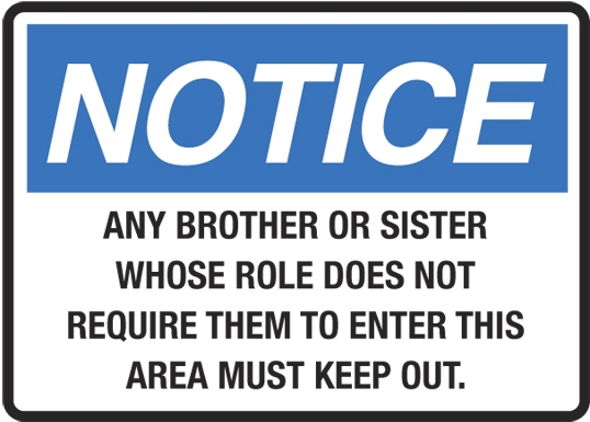 Article of English: Examples of Notice, Caution and Warning