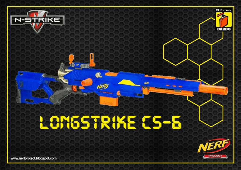 N-STRIKE LONGSTRIKE CS-6 ~ Nerf Project