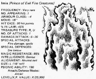 Power Score: Dungeons & Dragons - A Guide to Imix, Prince of Evil Fire ...