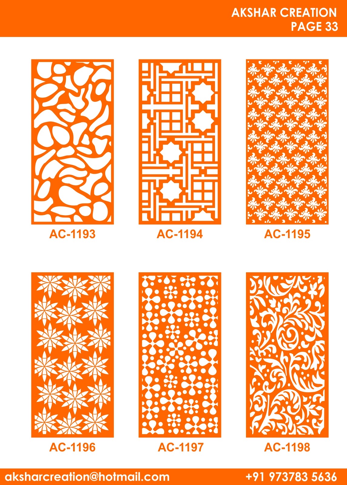 CNC Laser & Router Cutting Design Vector Files