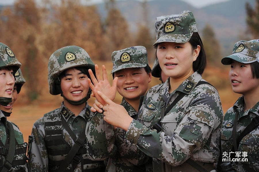 Fact Amazing: PLA Women's 14th Army combat units 86A