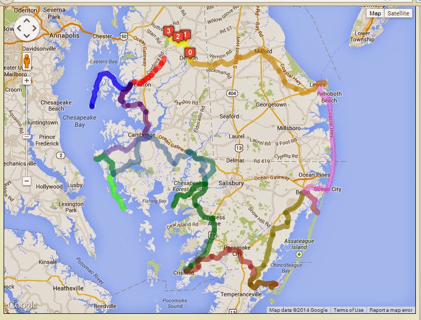 Marty's Misadventures: The Delmarva Peninsula