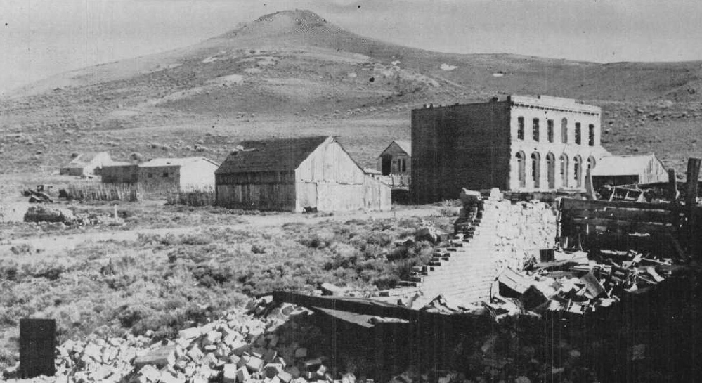 Our Four Wheel Camper: The ghost town of Hamilton, Nevada - "gleaming ...