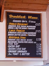 Out for Brekkie!: Pebbles Cafe Stokes Bay