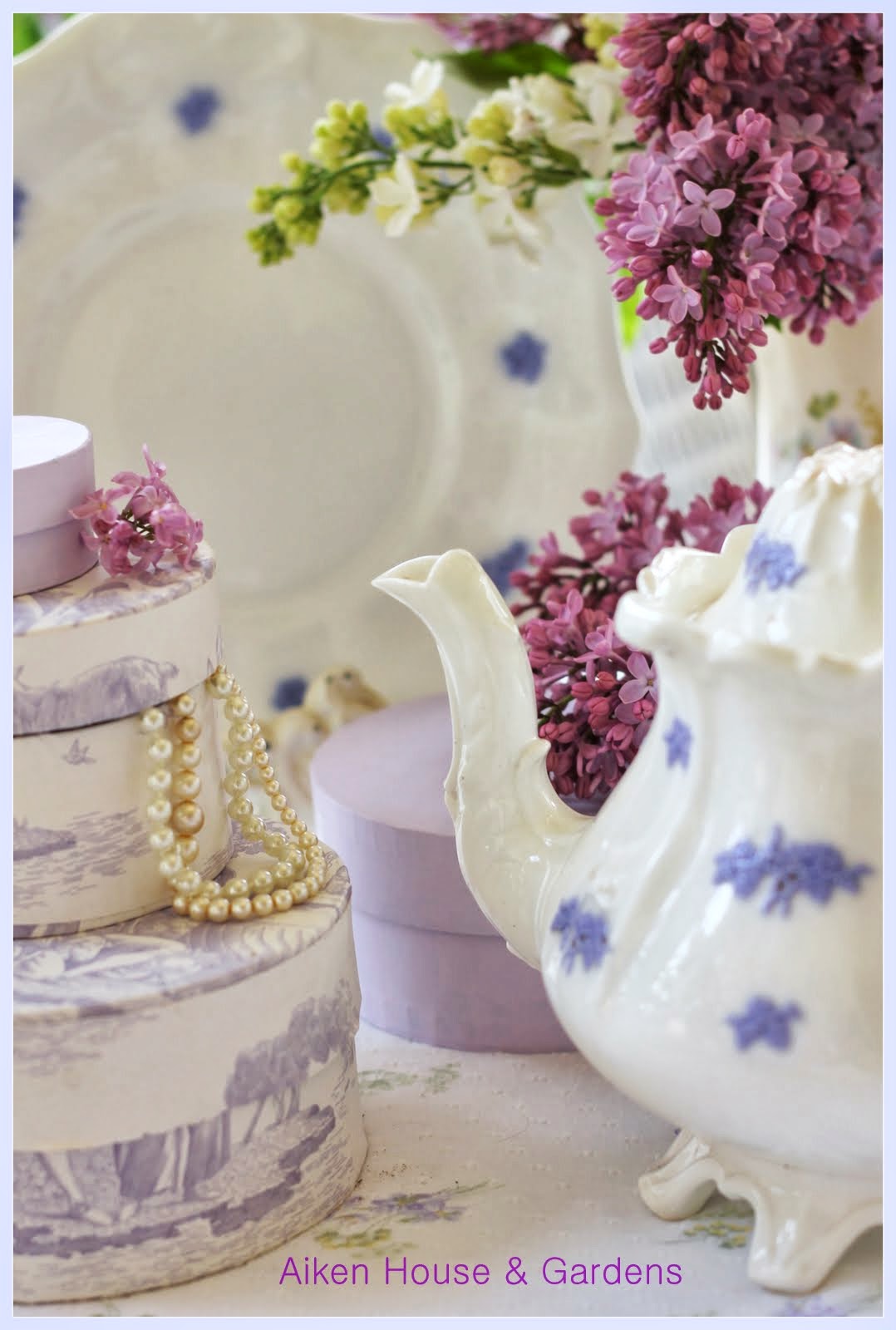 Aiken House & Gardens: Sunday Afternoon Lilac Tea