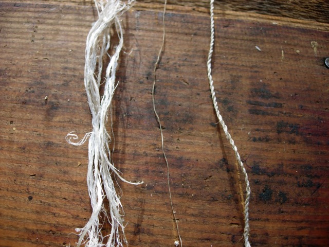 Processing sinew into sewing thread and cordage | Sustainable Living ...