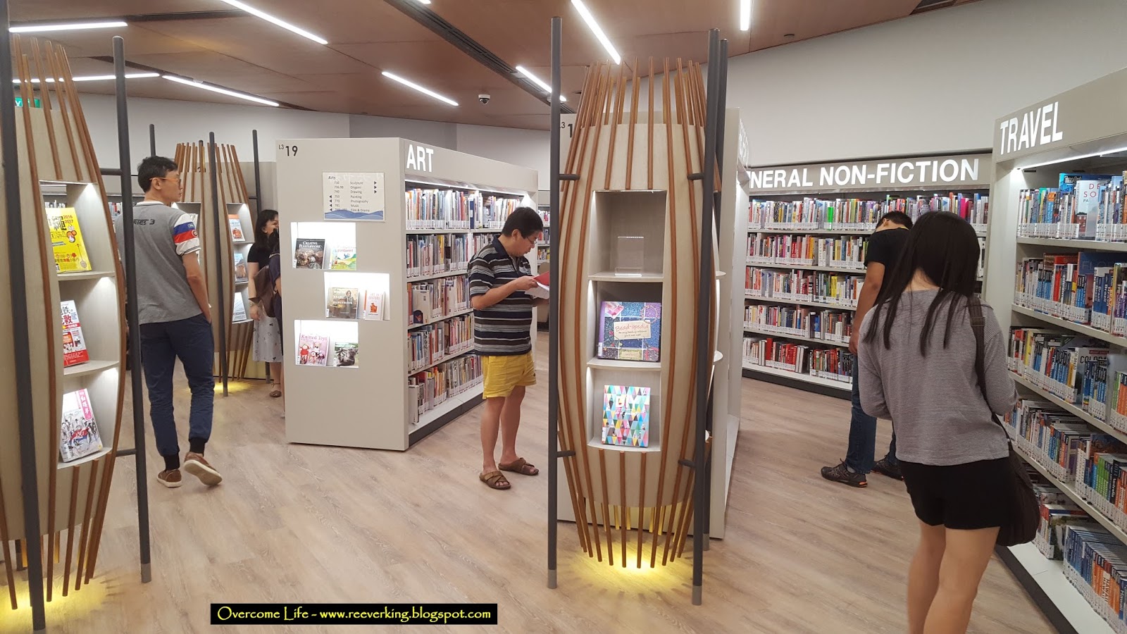 Overcome life: Reopening of Sengkang Public Library and Upgrading of ...