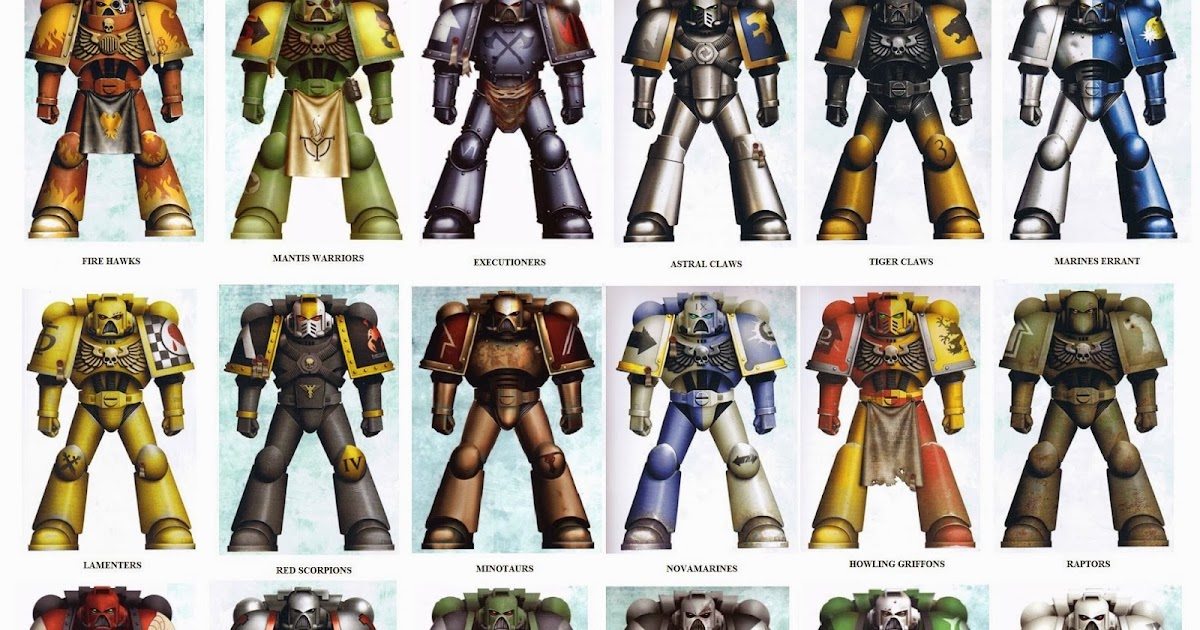 Index Astartes: Badab War Chapter tactics and Characters analysis part ...