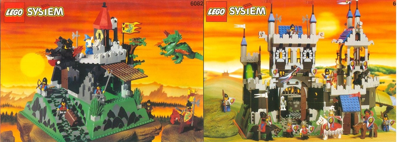 Steve's LEGO Blog: The History of LEGO Castle