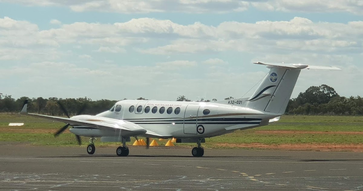 Central Queensland Plane Spotting: New RAAF Super King Air A32-021 ...