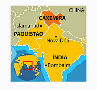 Conflito de Caxemira: Conflito de Caxemira (Índia x Paquistão x China)