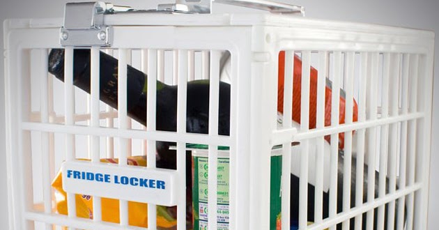 Cupboards Kitchen and Bath: Genius Moment - Fridge Locker