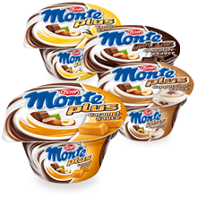 żarcie, żarełko, jedzonko :3: 76. Monte plus z sosem karmelowym od Zott'a