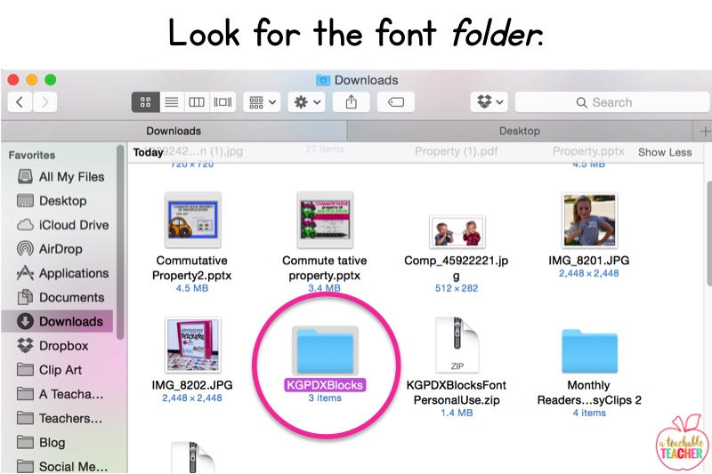 How to Install and Use Fonts - A Teachable Teacher