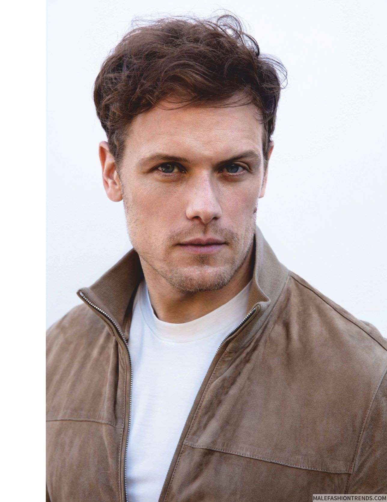 Sam Heughan para DA MAN Magazine por Mitchell Nguyen McCormack