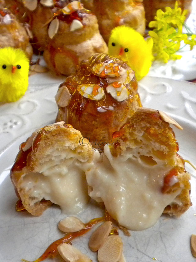 Adora's Box: ALMOND CREAM PUFFS