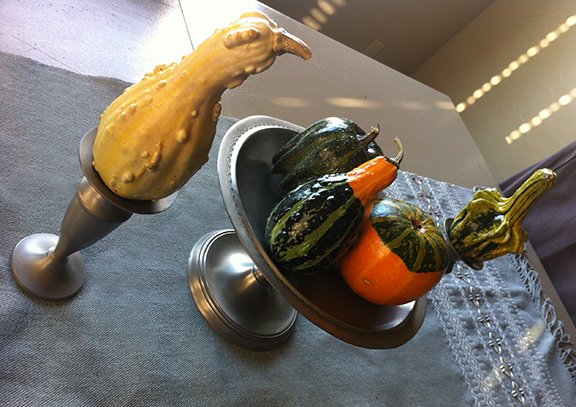 Inspiring Ideas with artist Jeanne Winters: Fall Decorating with Gourds