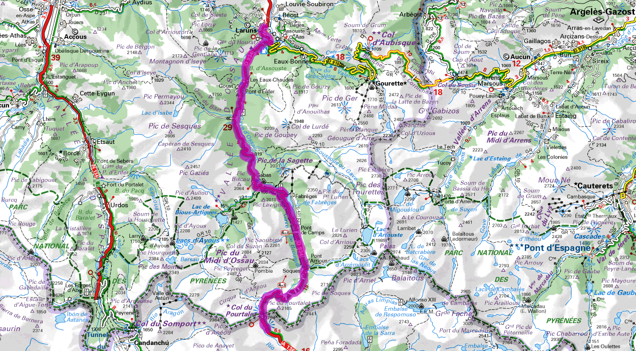 Biketrips en France: Ascension du col du Pourtalet